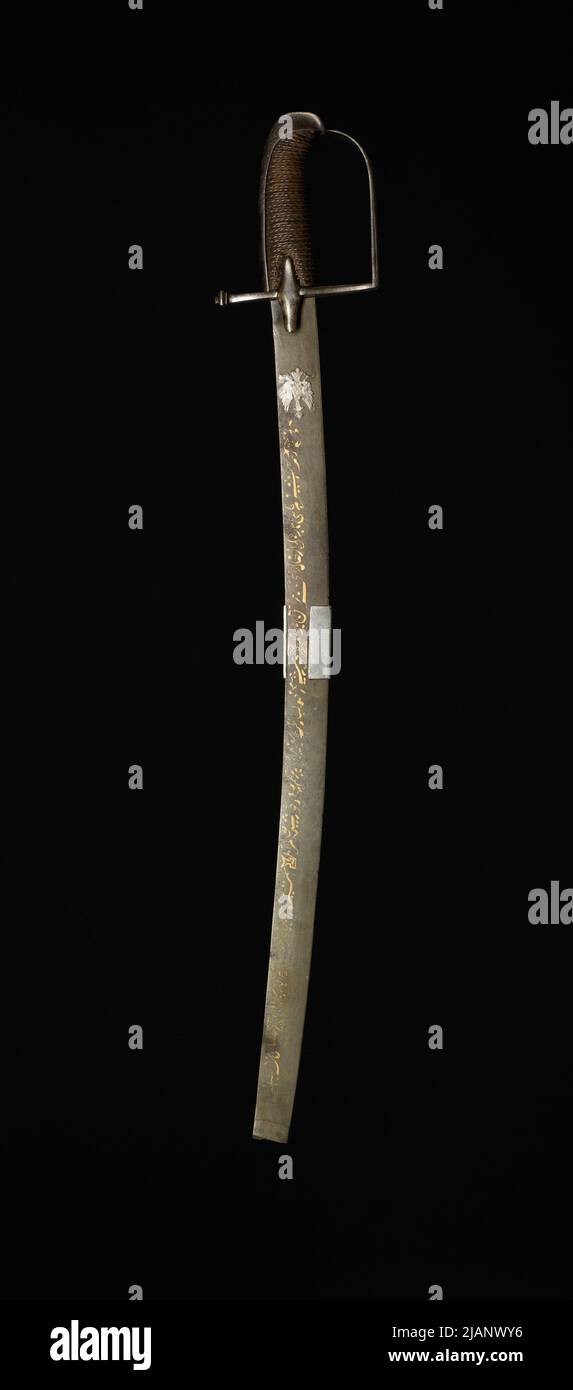 A cavalry saber with a Turkish blade in the Polish frame Stock Photo ...