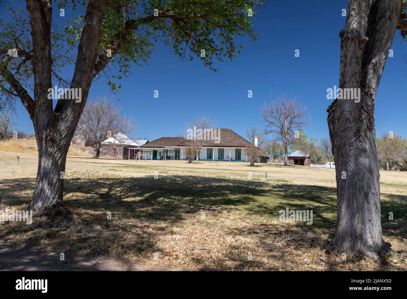 Douglas, Arizona - The Ranch House at Slaughter Ranch, in southeast ...