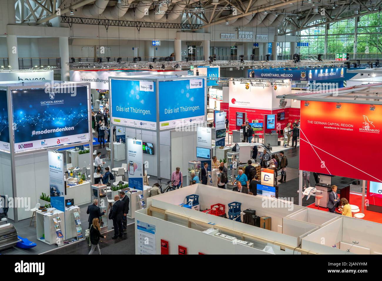 First day at Hannover Messe 2022, industrial fair, after 2 years of ...