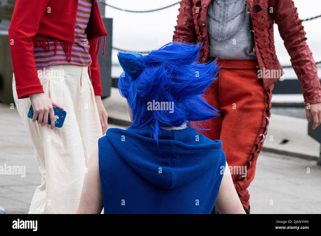 Sonic at comic con hi-res stock photography and images - Alamy