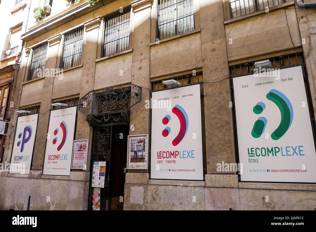Le Complexe du Rire, café-theater, Croix-Rousse district, Lyon, Auvergne Rhone-Alps region ...