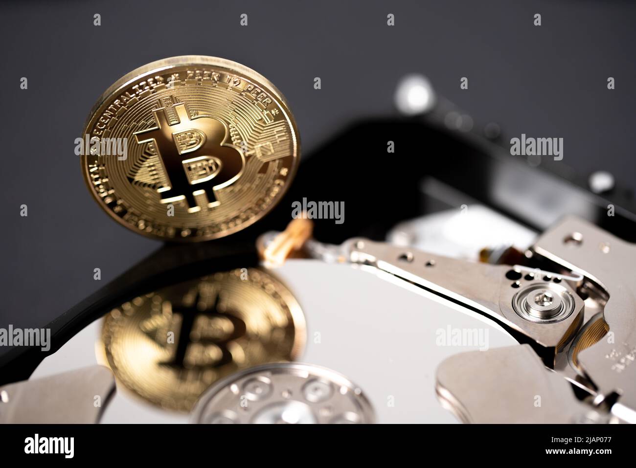 Hard disk closeup circuit board hi-res stock photography and images - Alamy