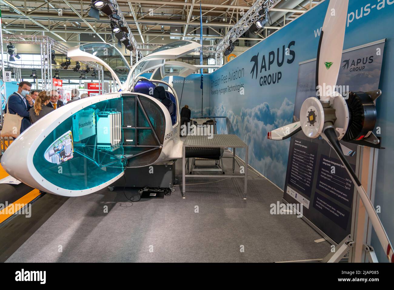 First day at Hannover Messe 2022, industrial trade fair, after 2 years ...