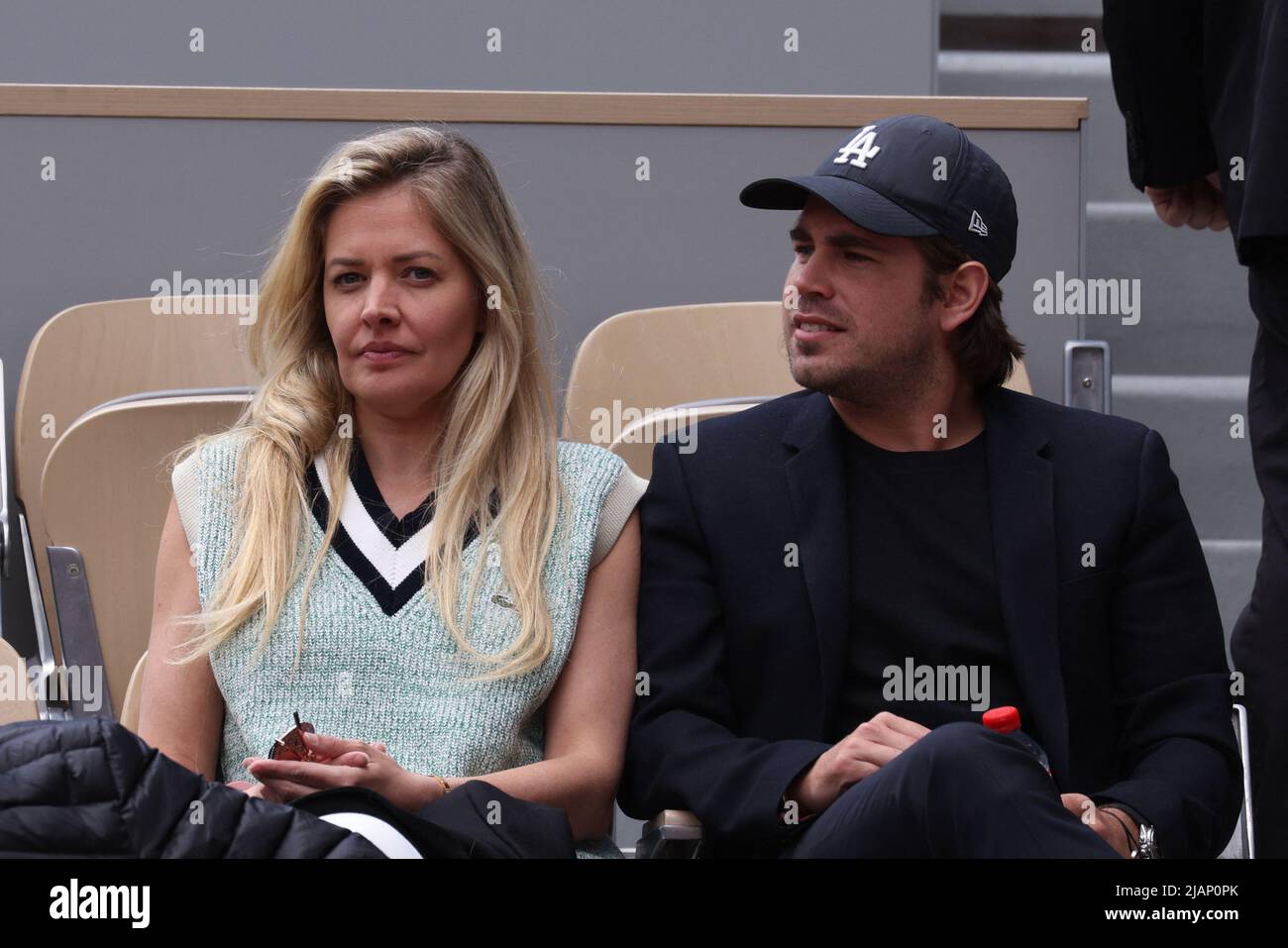 Paris, France. May 31, 2022, Giovanni Castaldi, Carine Galli in the ...