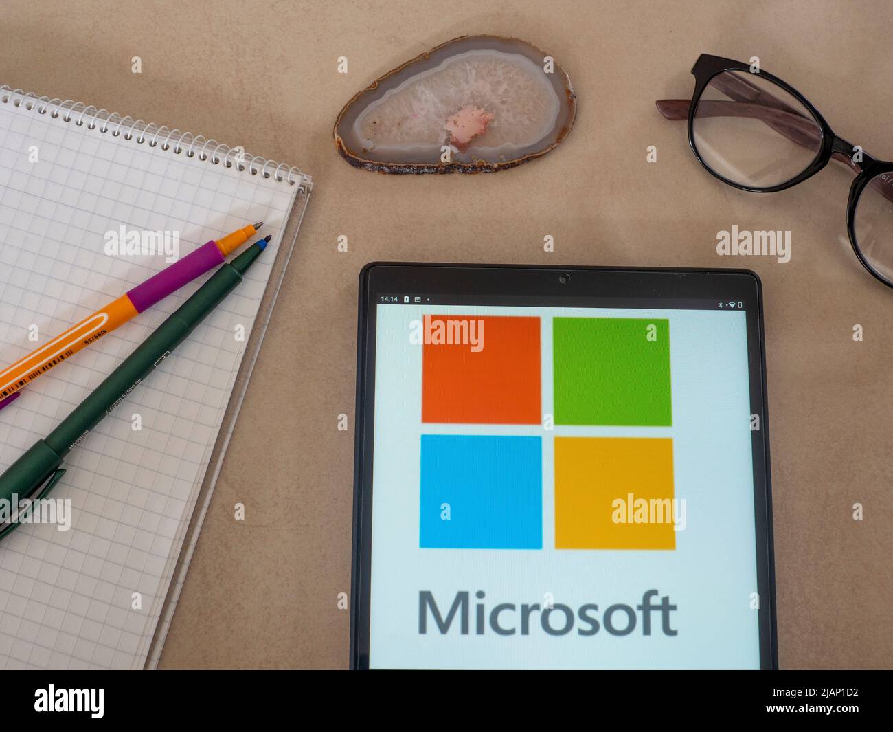 Germany. 29th May, 2022. In this photo illustration, a Microsoft ...