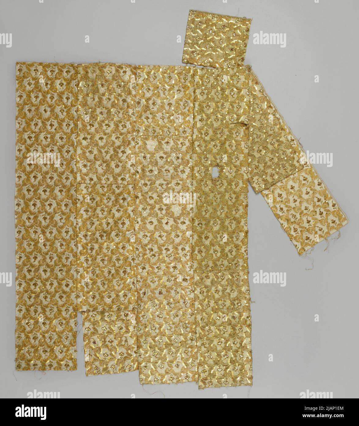 Fragments of embroidery a pattern of a small rhombic network unknown ...