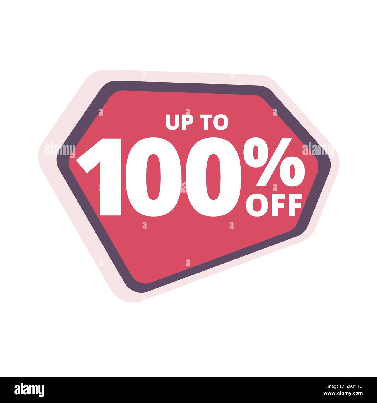 100 discount sign Stock Vector Images - Alamy