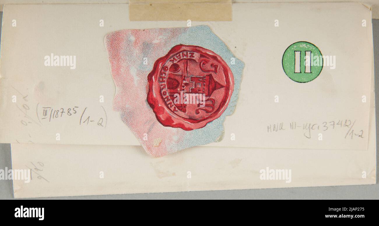Jan Michalik's factory protective mark from the chocolate packaging ...