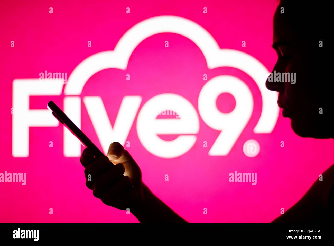 Five9 logo hi-res stock photography and images - Alamy