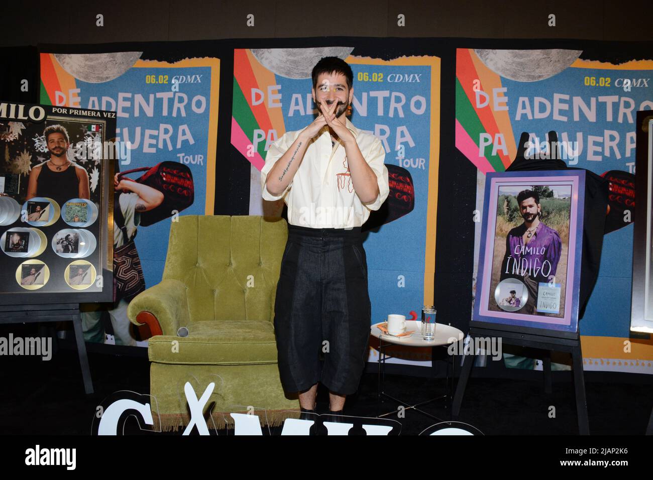 Mexico City, Mexico City, Mexico. 31st May, 2022. Colombian singer ...