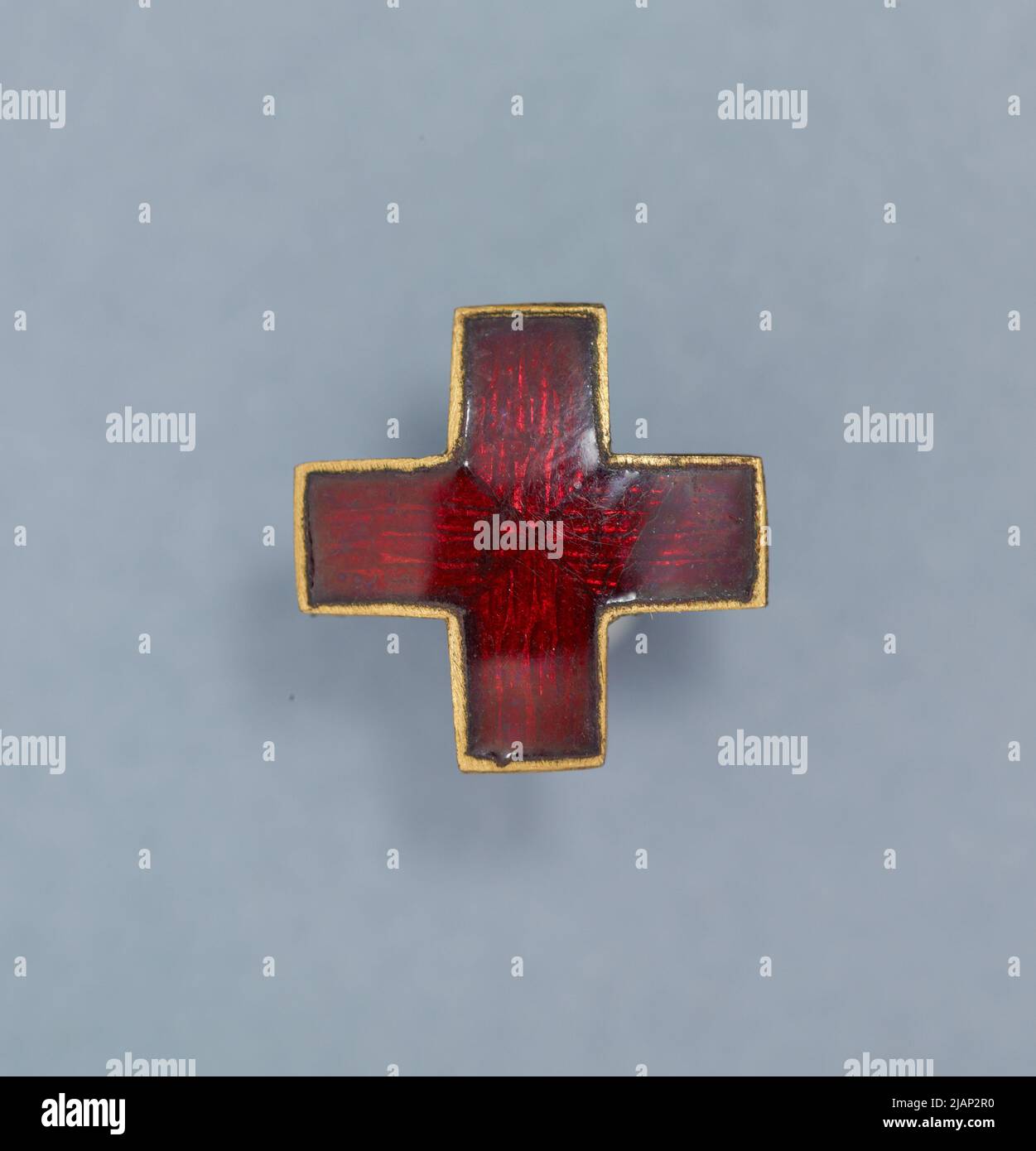 Red Cross badge Stock Photo - Alamy