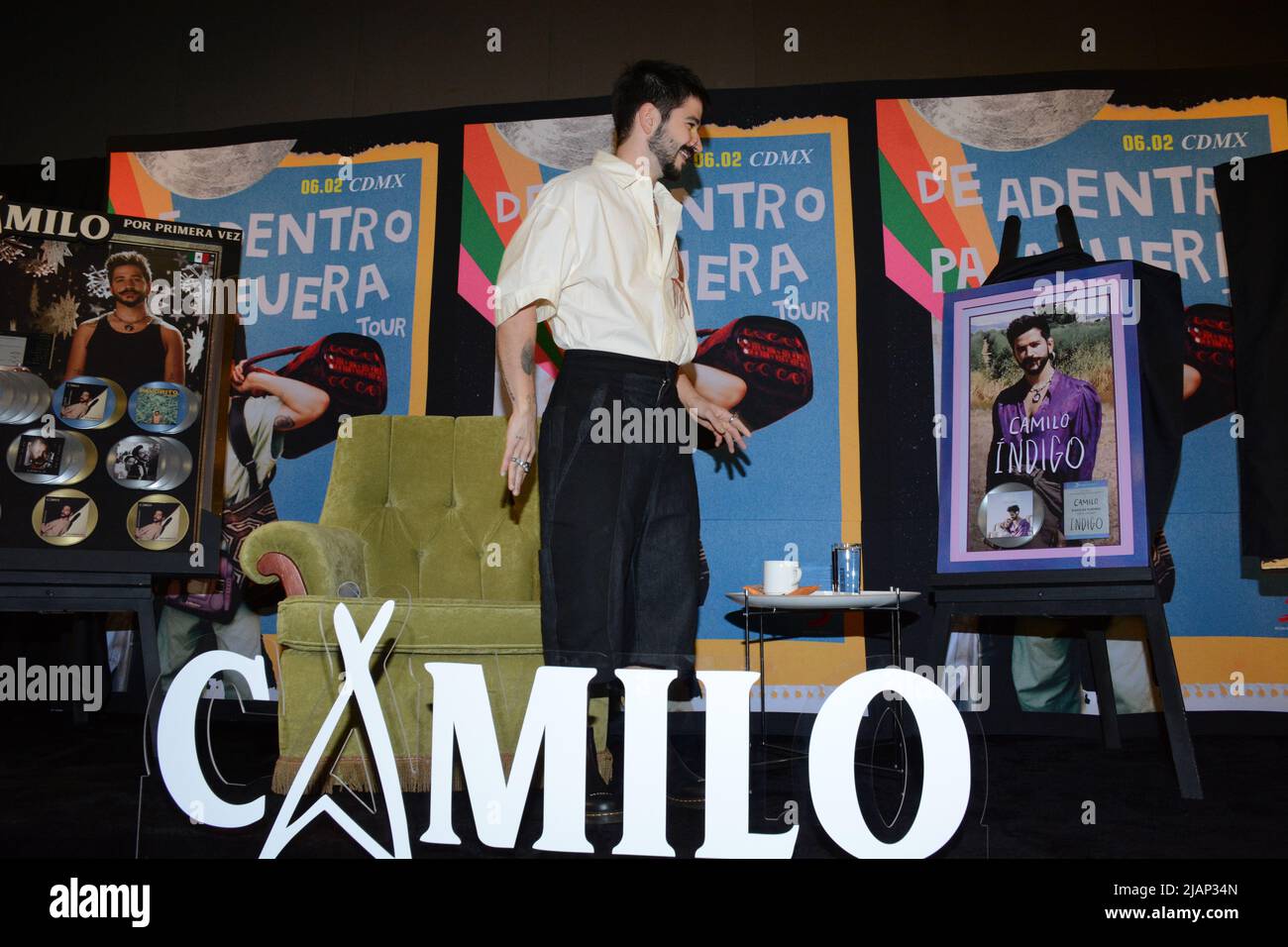 Mexico City, Mexico City, Mexico. 31st May, 2022. Colombian singer ...