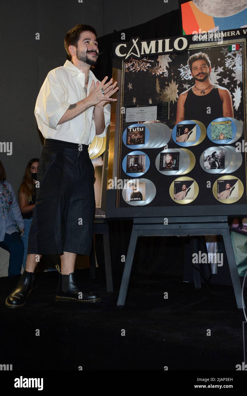 Mexico City, Mexico City, Mexico. 31st May, 2022. Colombian singer ...