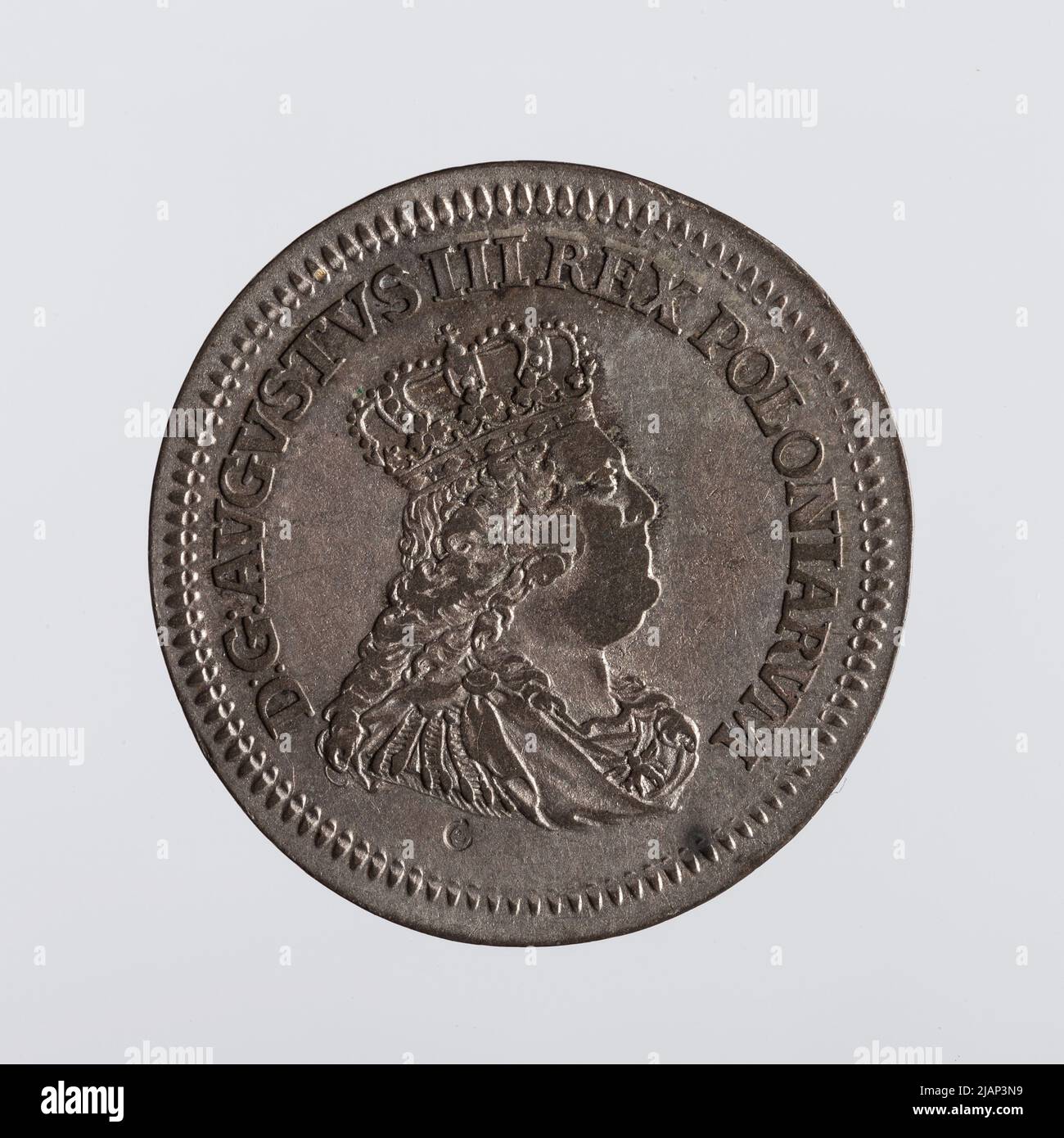August III SAS (1733 1763), Sixth Crown, Leipzig; 1753 August III Sas ...