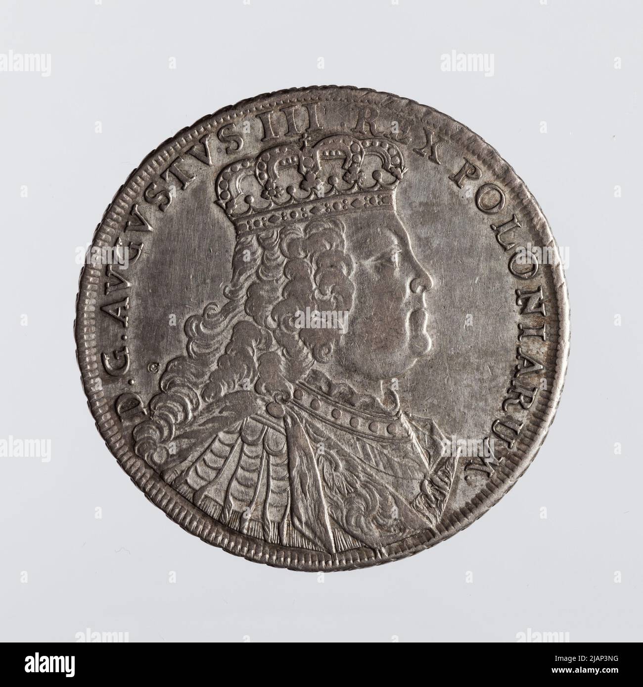 August III SAS (1733–1763), Crown Thaler, Leipzig; 1754 Mennica Leipzig ...