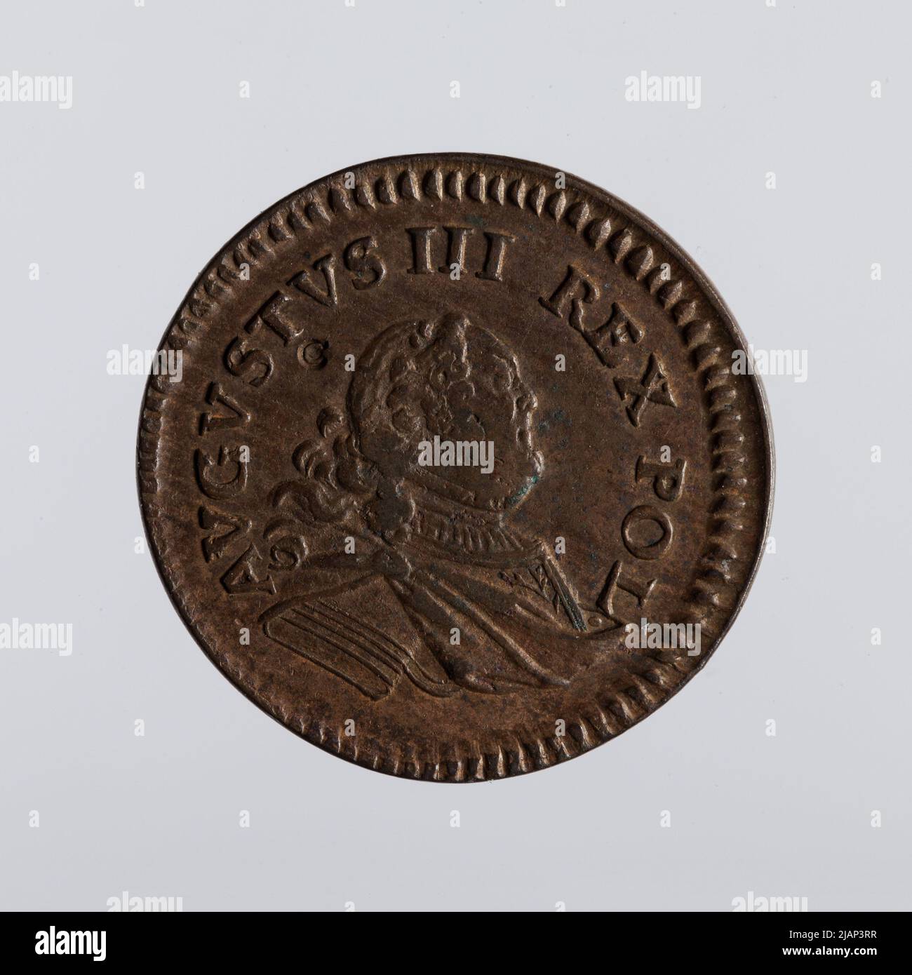 August III SAS (1733–1763), Crown Penny, Gubin; 1752 Mint of Guben ...