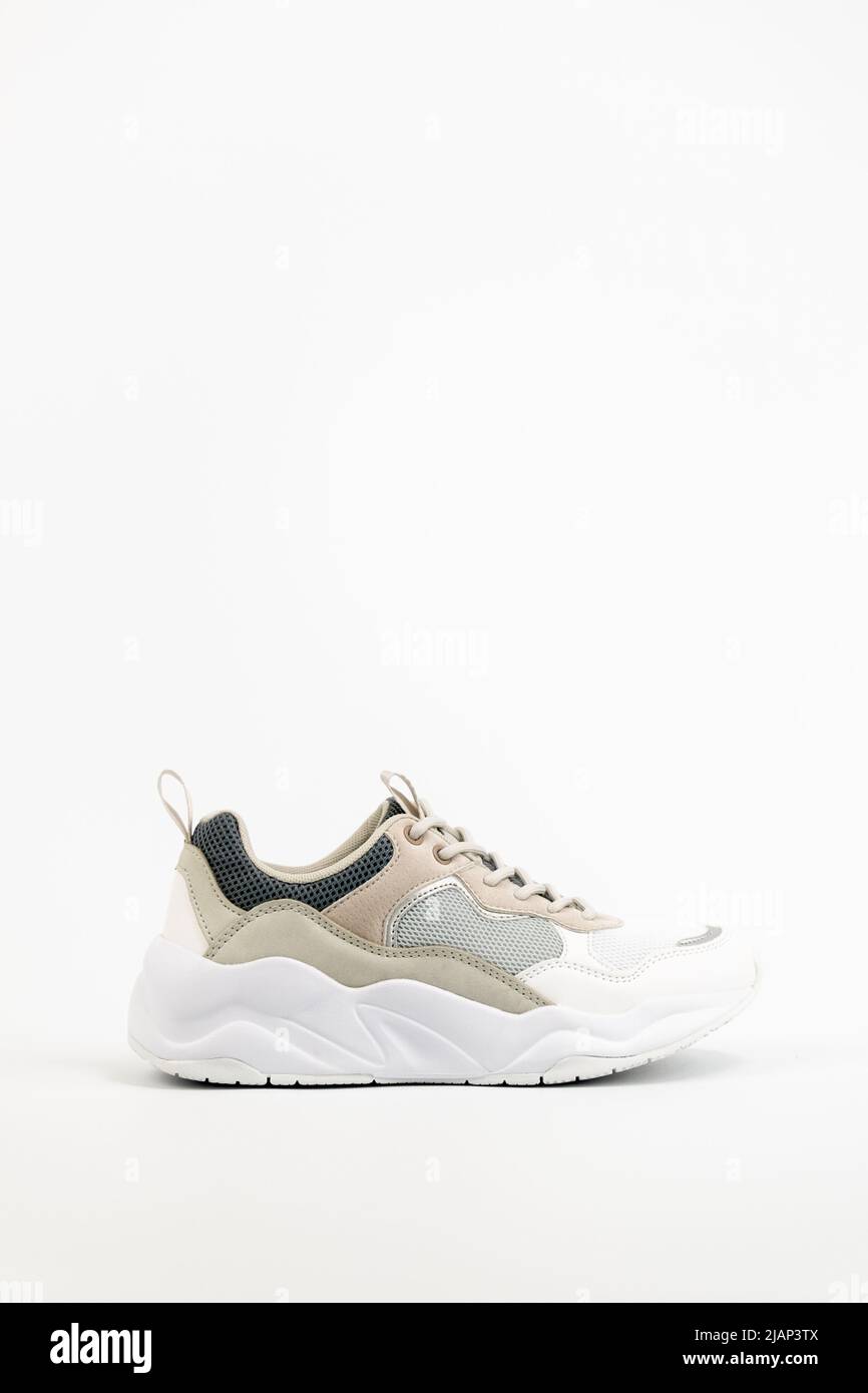 White sneaker on sole hi-res stock photography and images - Alamy