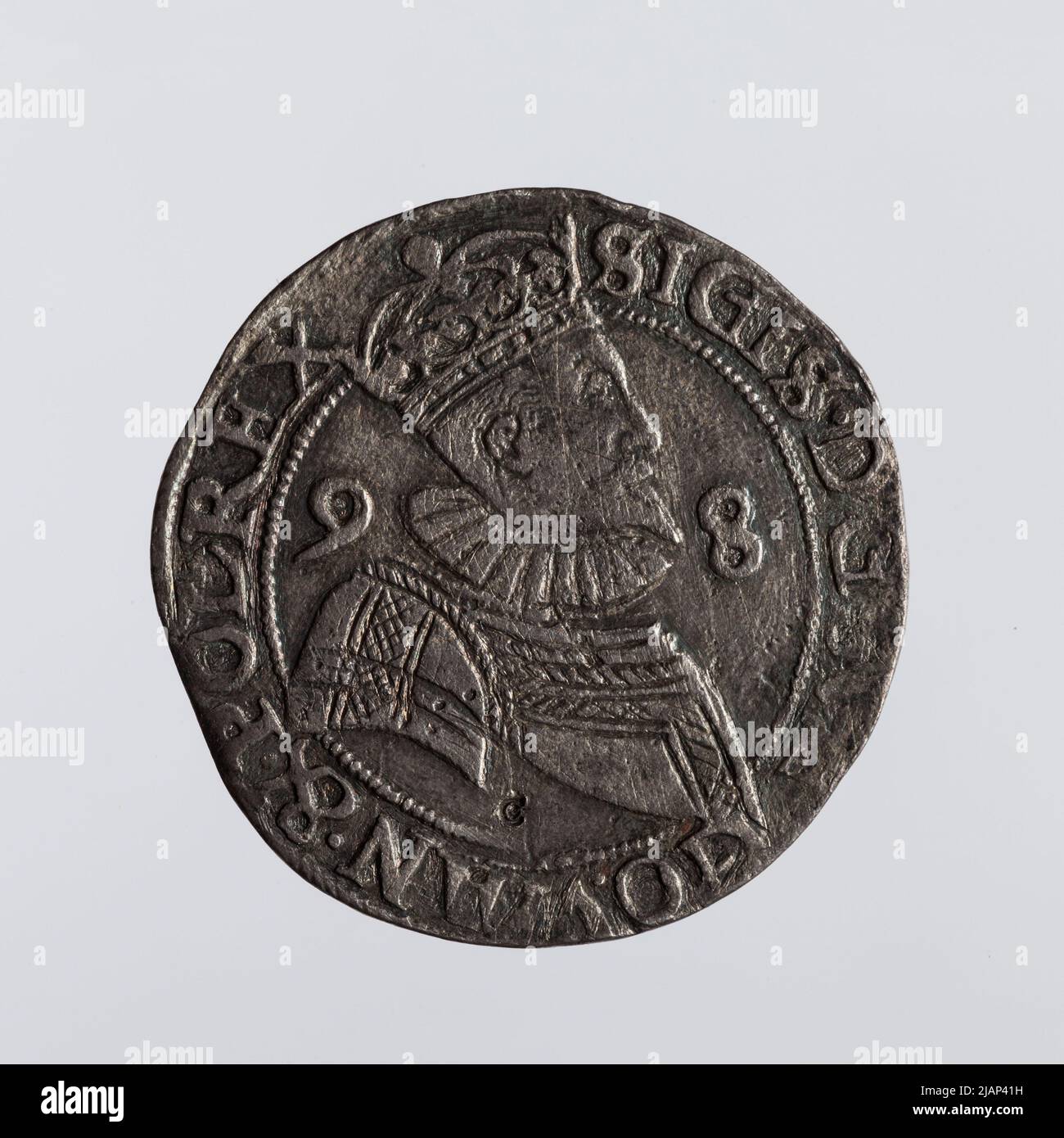 Zygmunt III Waza [(1592) 1594–1599], 4 öre, Stockholm; 1598 Zygmunt III ...