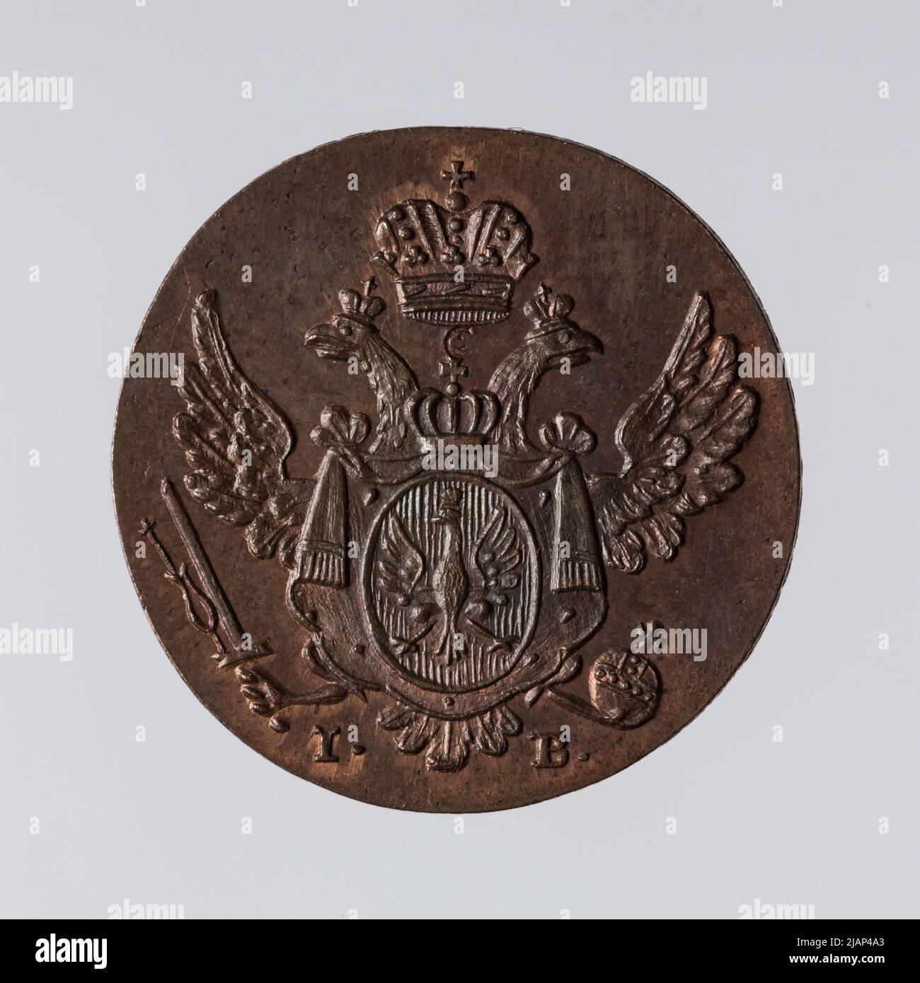 Polish kingdom, Aleksander (1815–1825), penny of Poland, Warsaw; 1815 ...
