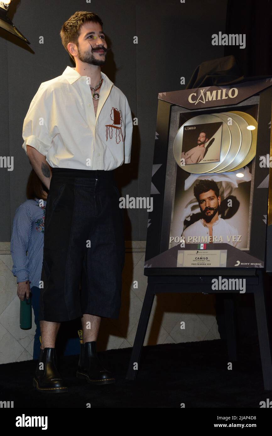 Mexico City, Mexico City, Mexico. 31st May, 2022. Colombian singer ...