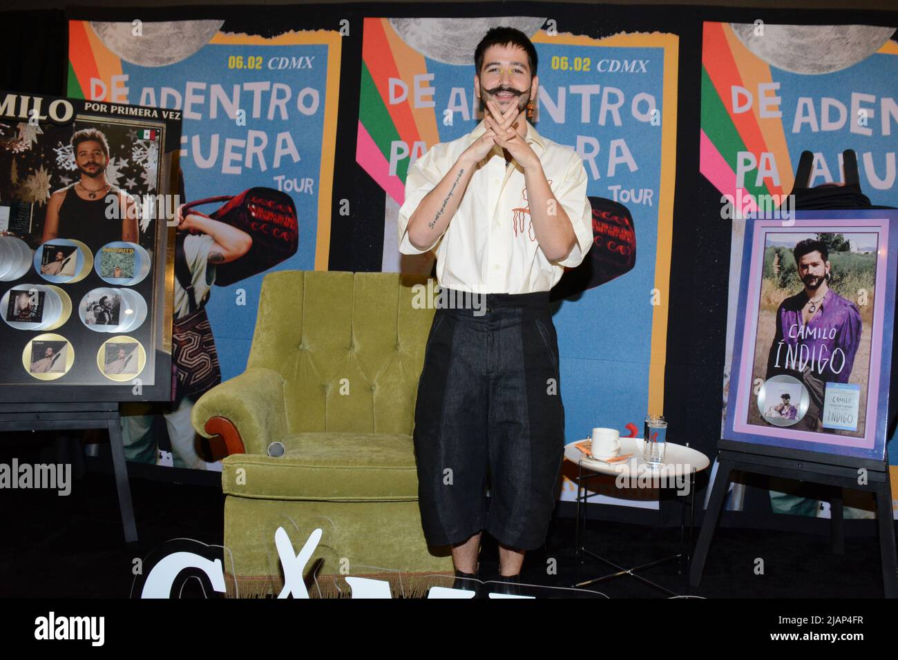 Mexico City, Mexico City, Mexico. 31st May, 2022. Colombian singer ...