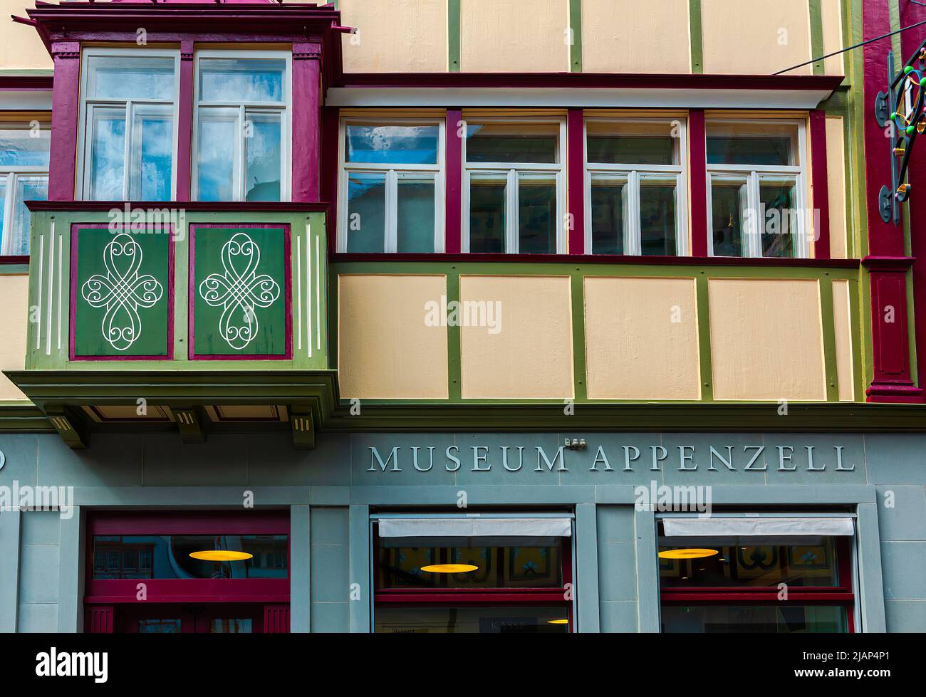 Appenzell switzerland traditional architecture hi-res stock photography ...