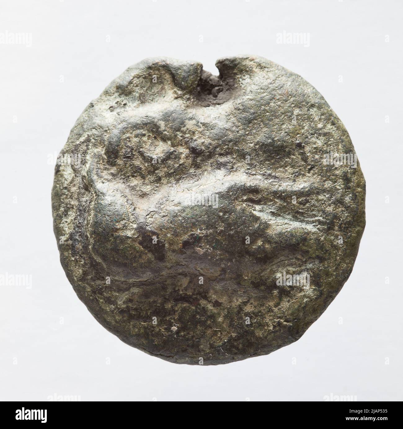 Roman Republic, quadrant, Rome; CA 275 270 B.C. Rome mint Stock Photo ...