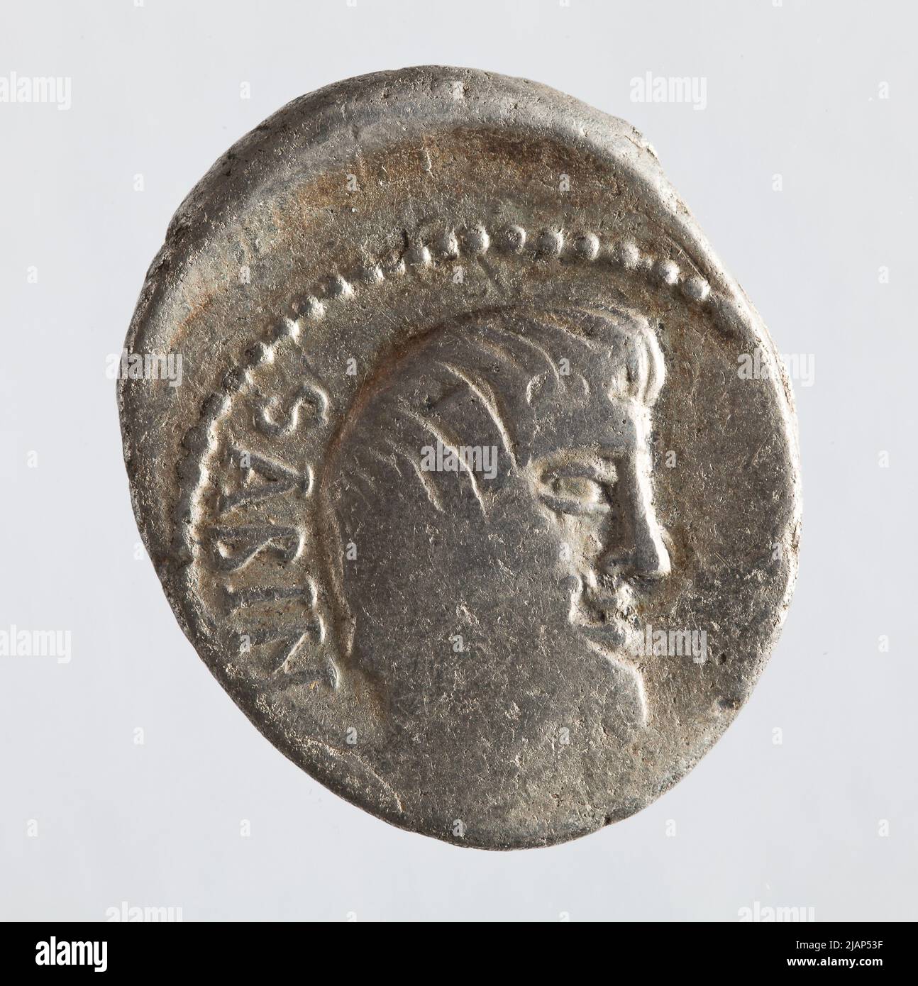 Roman Republic, L. Titurius Sabinus, Dnarius, Rome; 89 BC Mint of Rome ...