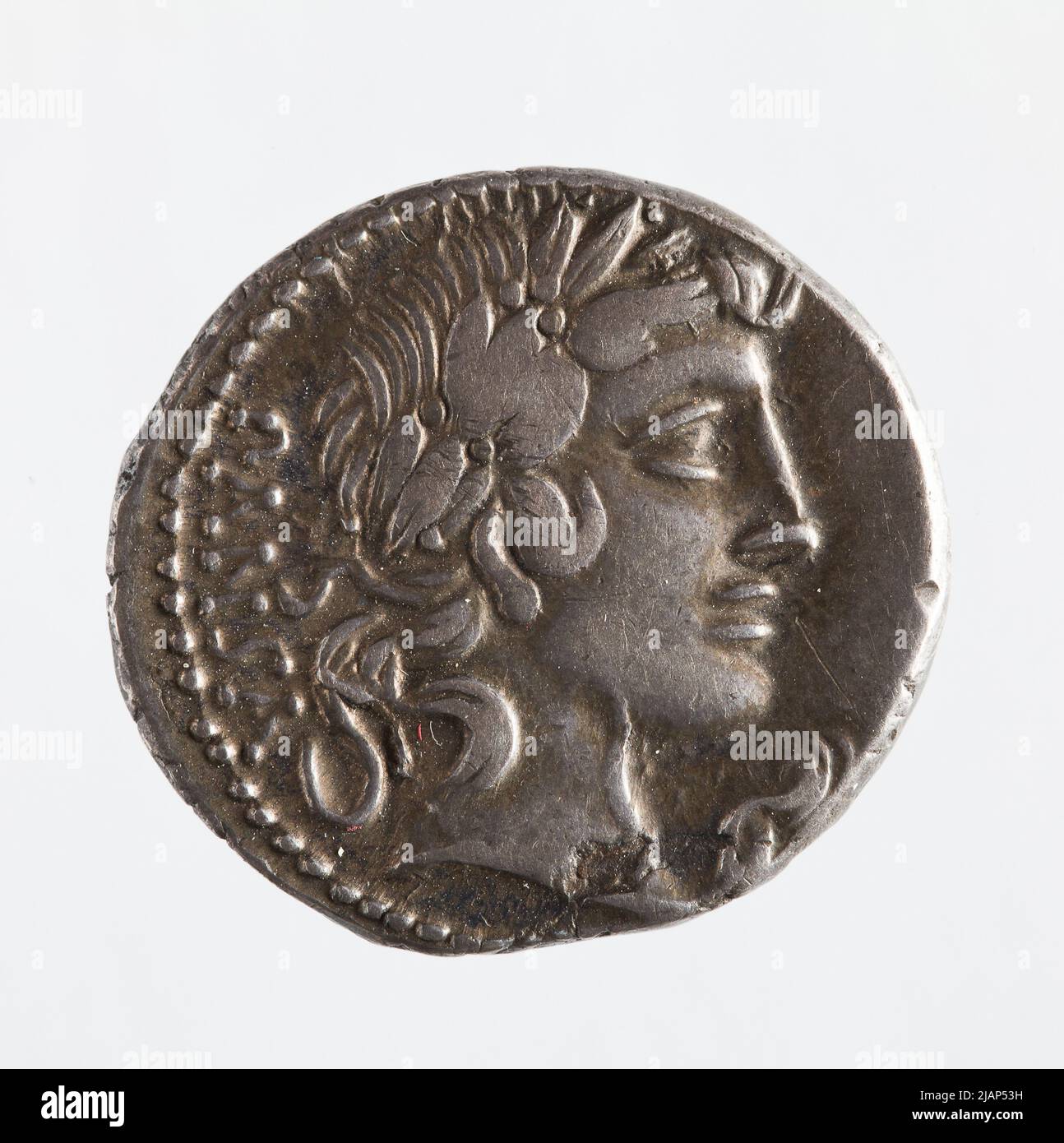 Roman Republic, C. Vibius Pansa, AS, Rome; 90 BC Rome mint Stock Photo ...