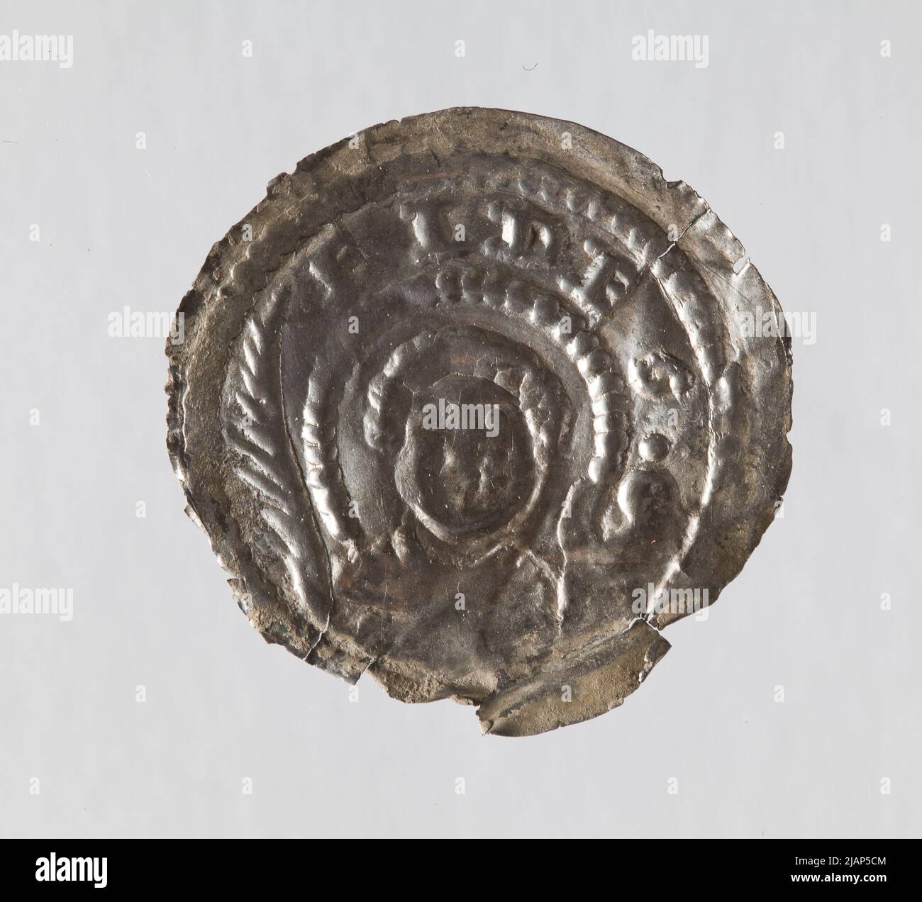 Unidentified ruler, bracteate; the turn of the 12th and 13th centuries ...