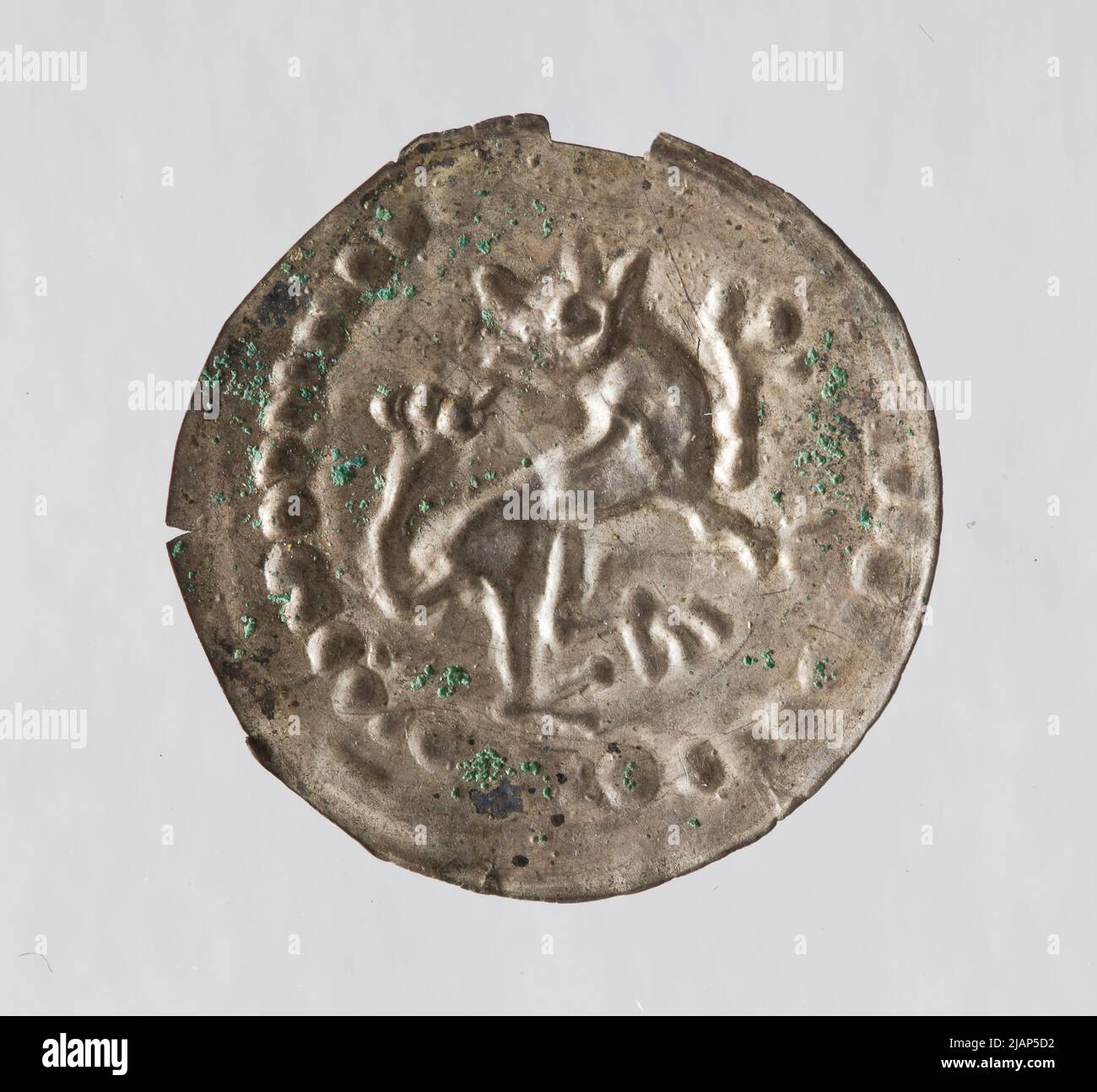 Unidentified ruler, bracteate; the turn of the 12th and 13th centuries ...