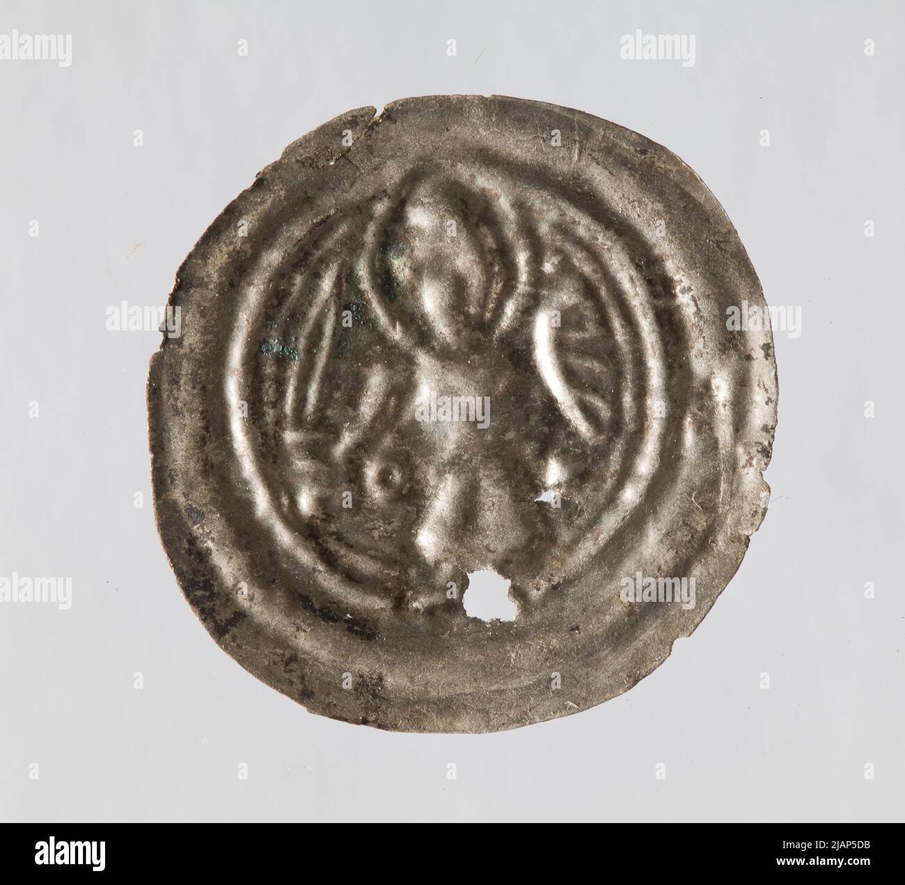 Unidentified ruler, bracteate; the turn of the 12th and 13th centuries ...