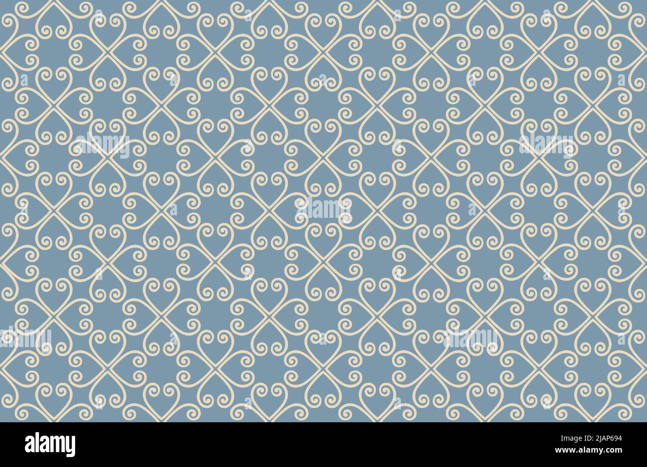 Seamless pattern with floral asian ornament. Abstract ornamental ...