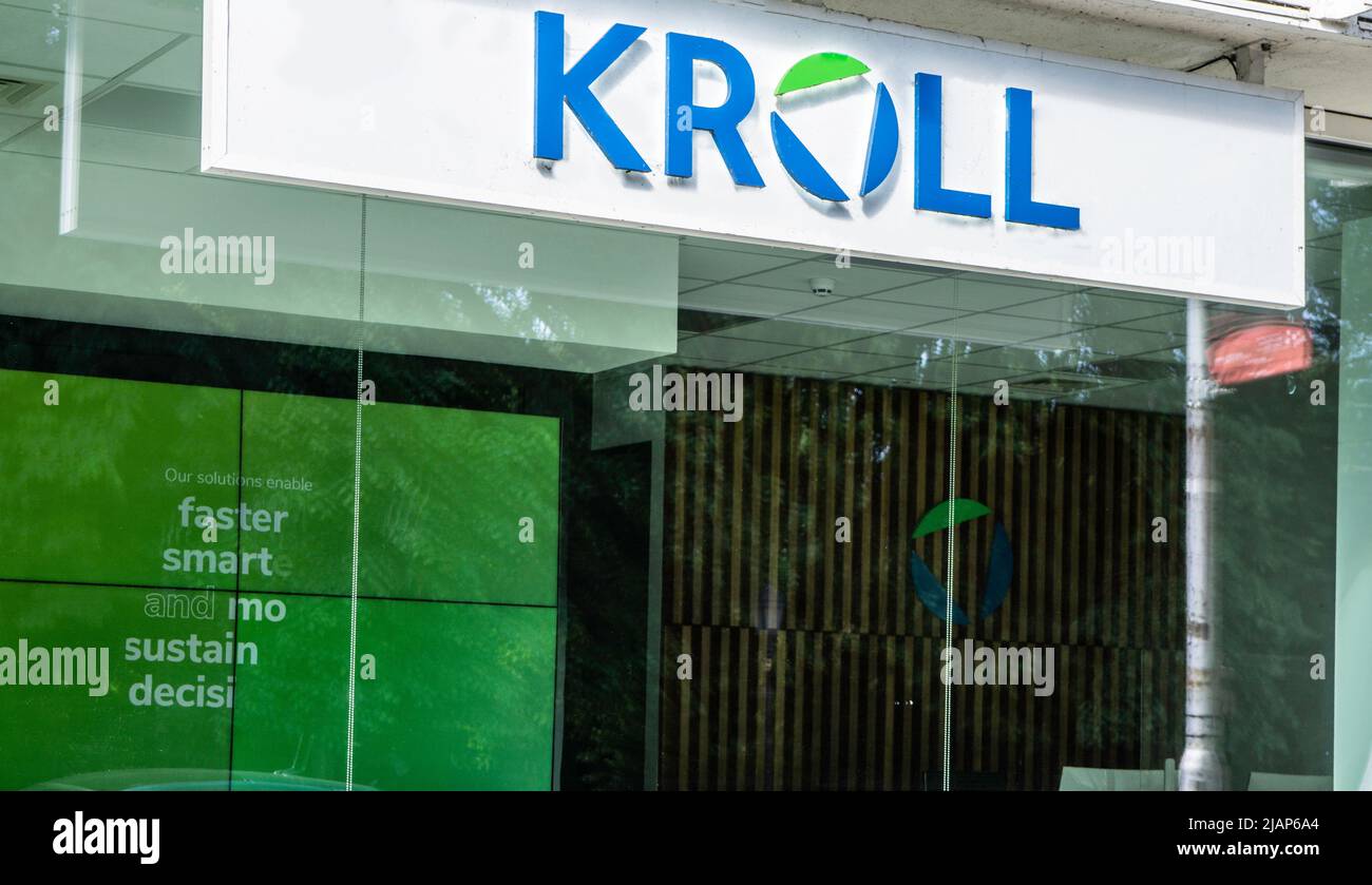 The offices of Kroll, the international forensic auditors in St ...