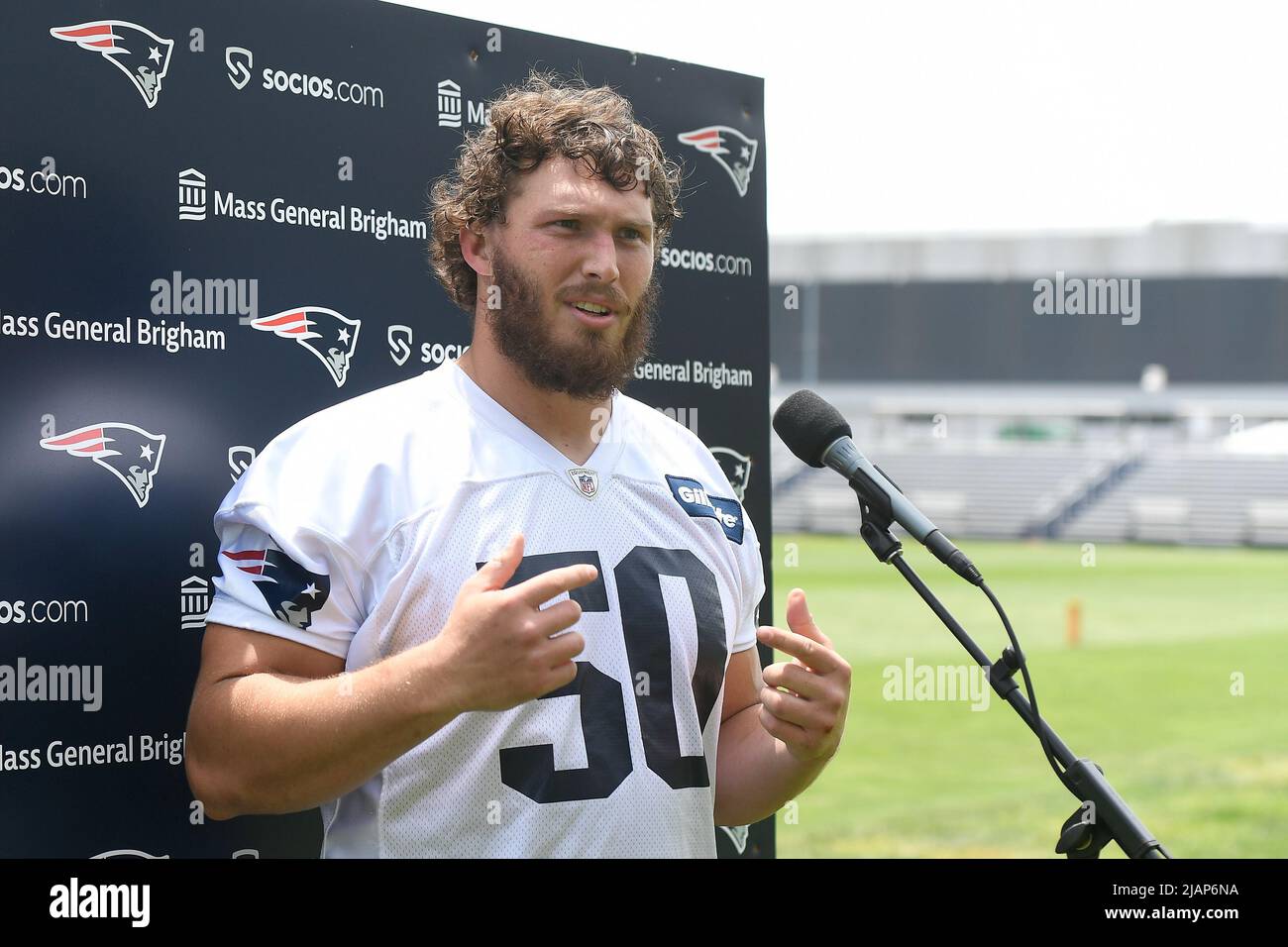 Gillette Stadium. 31st May, 2022. MA, USA; New England Patriots ...