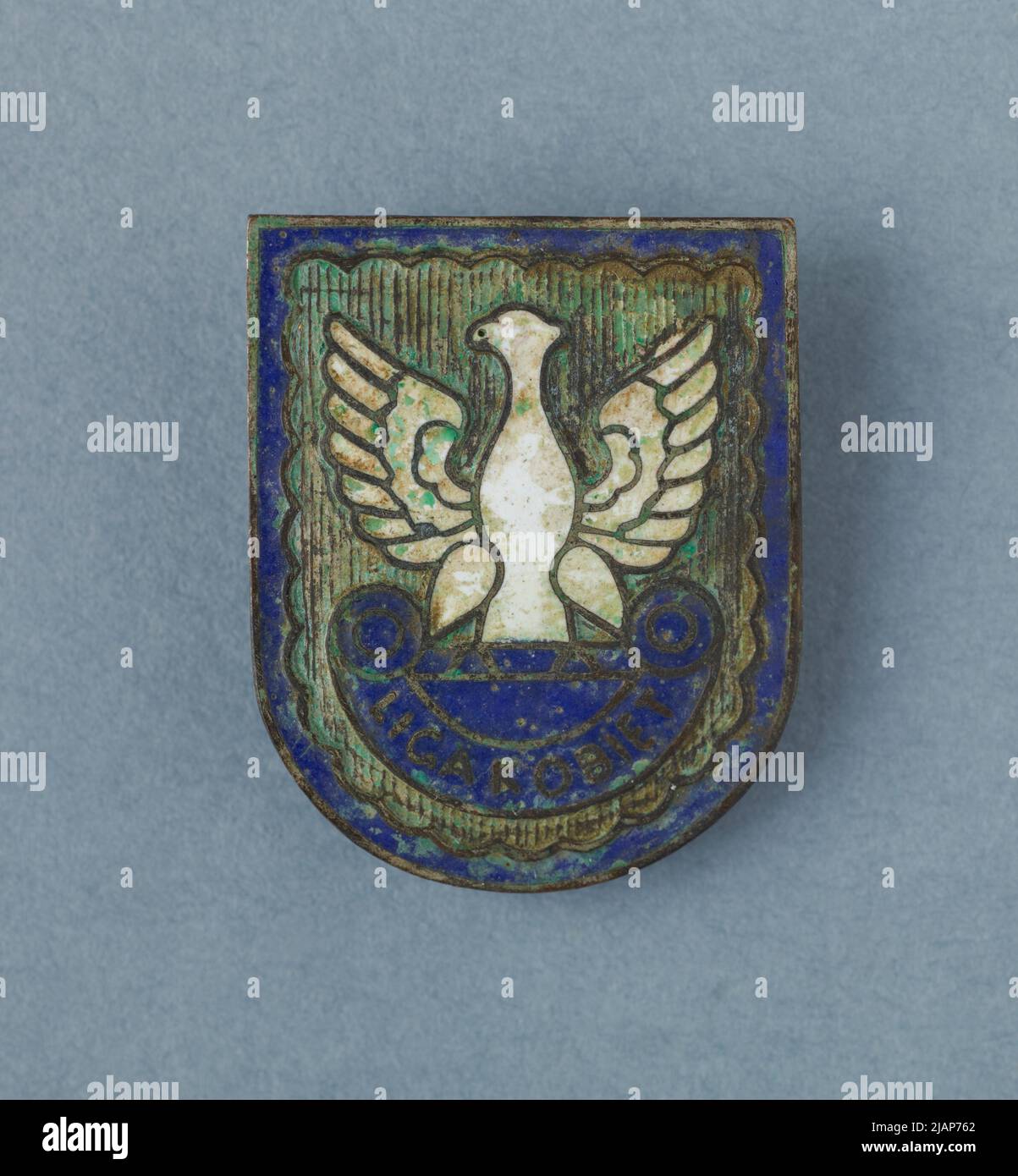 Badge of participants and the Congress of the Women's League N.K.N ...