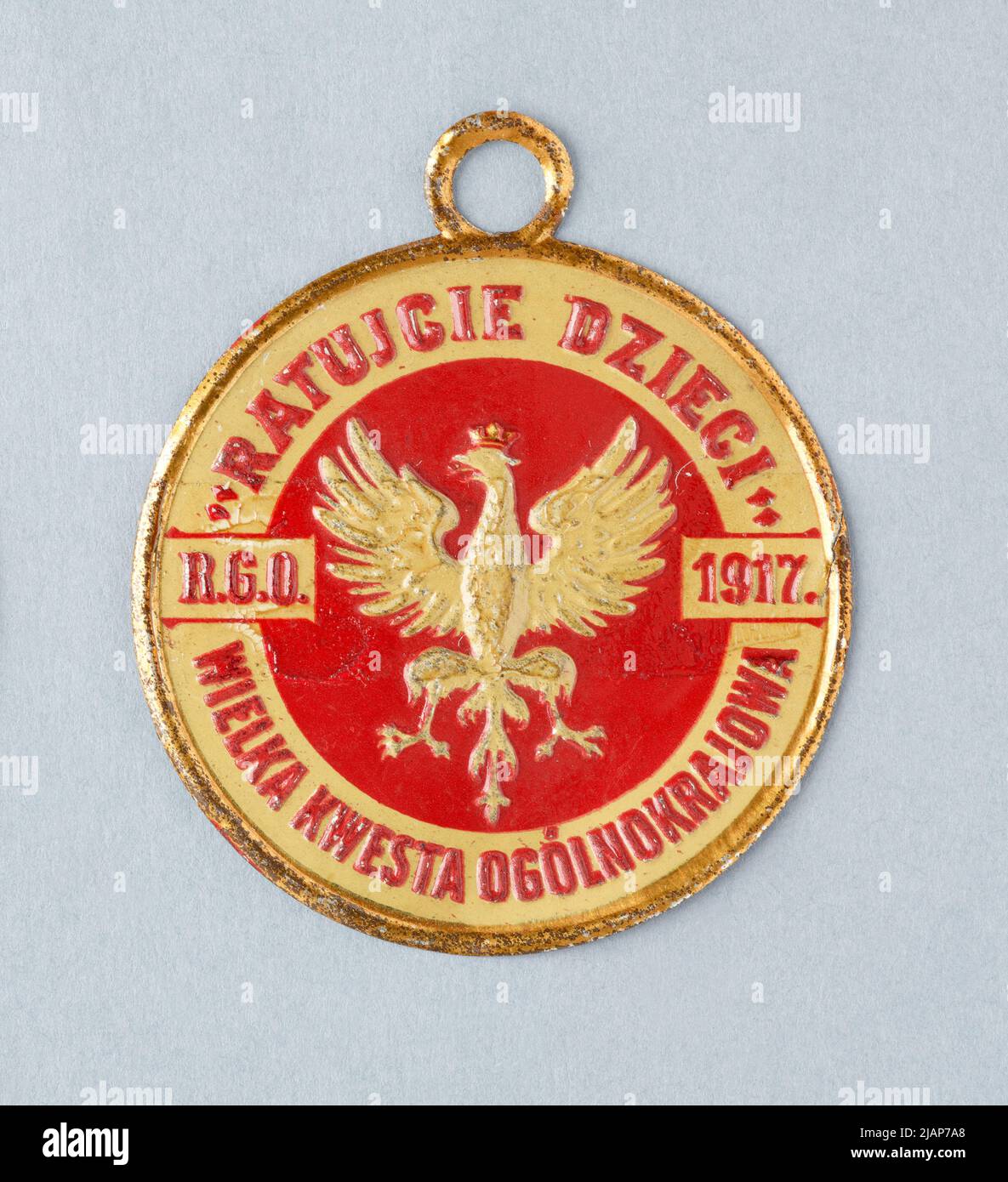 Badge of the Main Council of the Central Care of the initiator of the ...