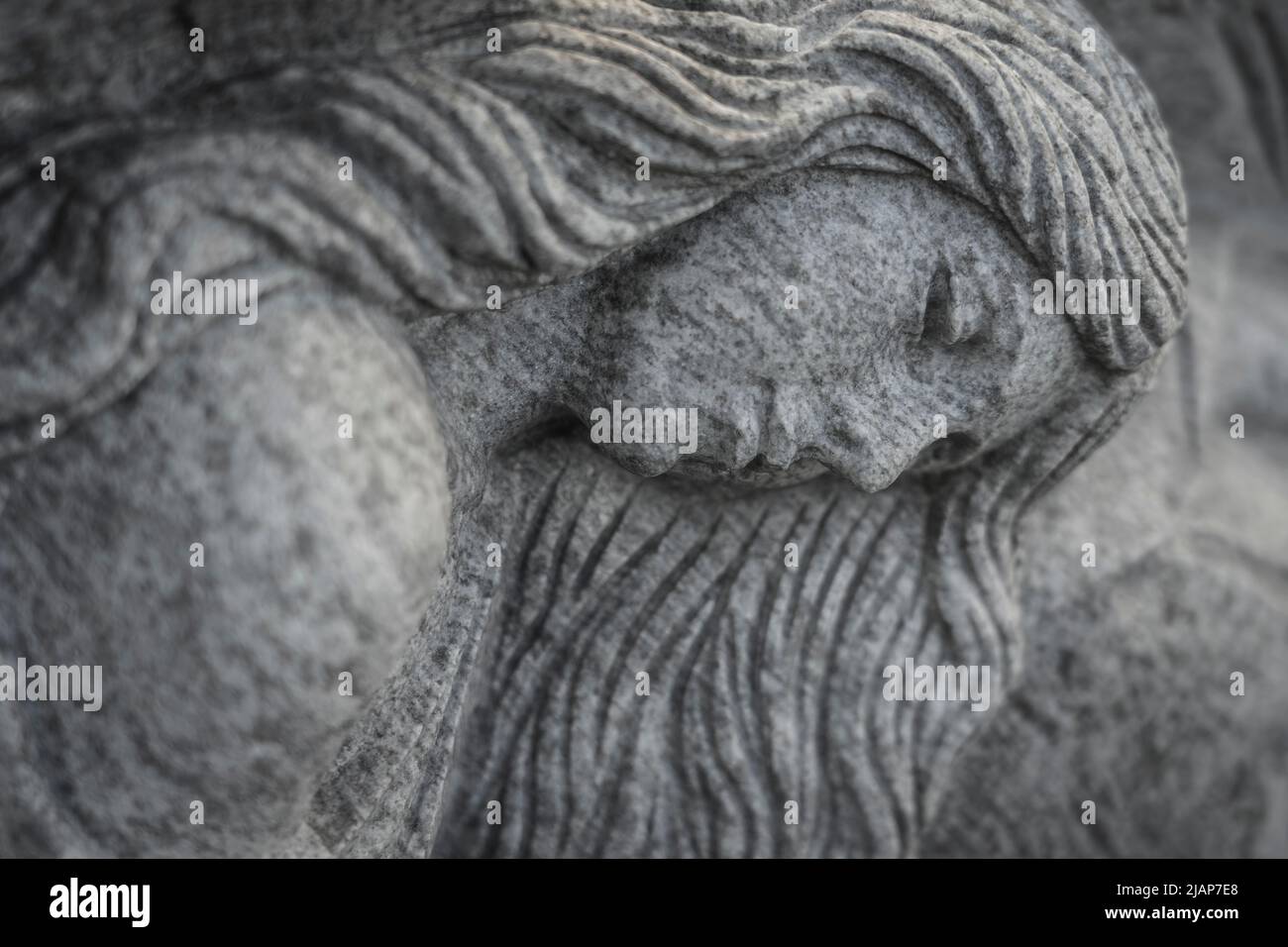 statue of a sleeping woman Stock Photo - Alamy