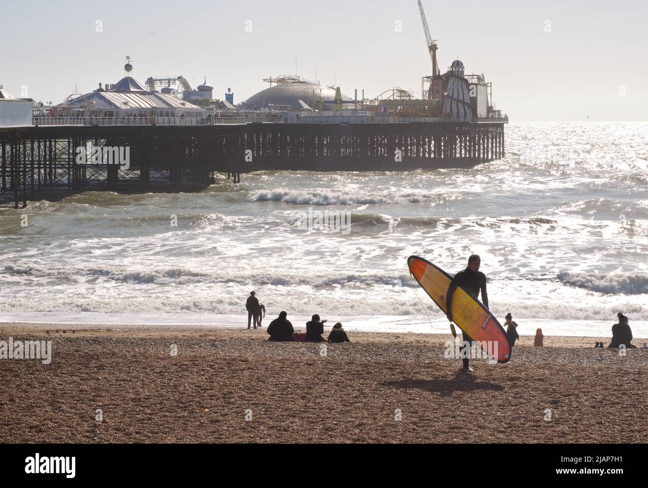 Beachgoers walking to the beach hi-res stock photography and images - Alamy