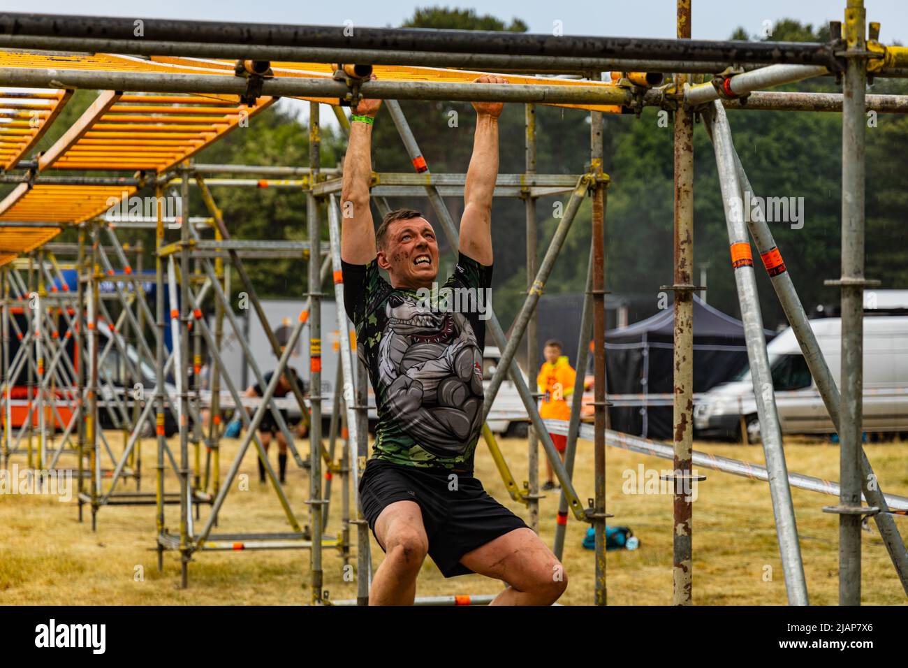 Poznan, Poland - June 2021: An hard extreme obstacle course Survival ...