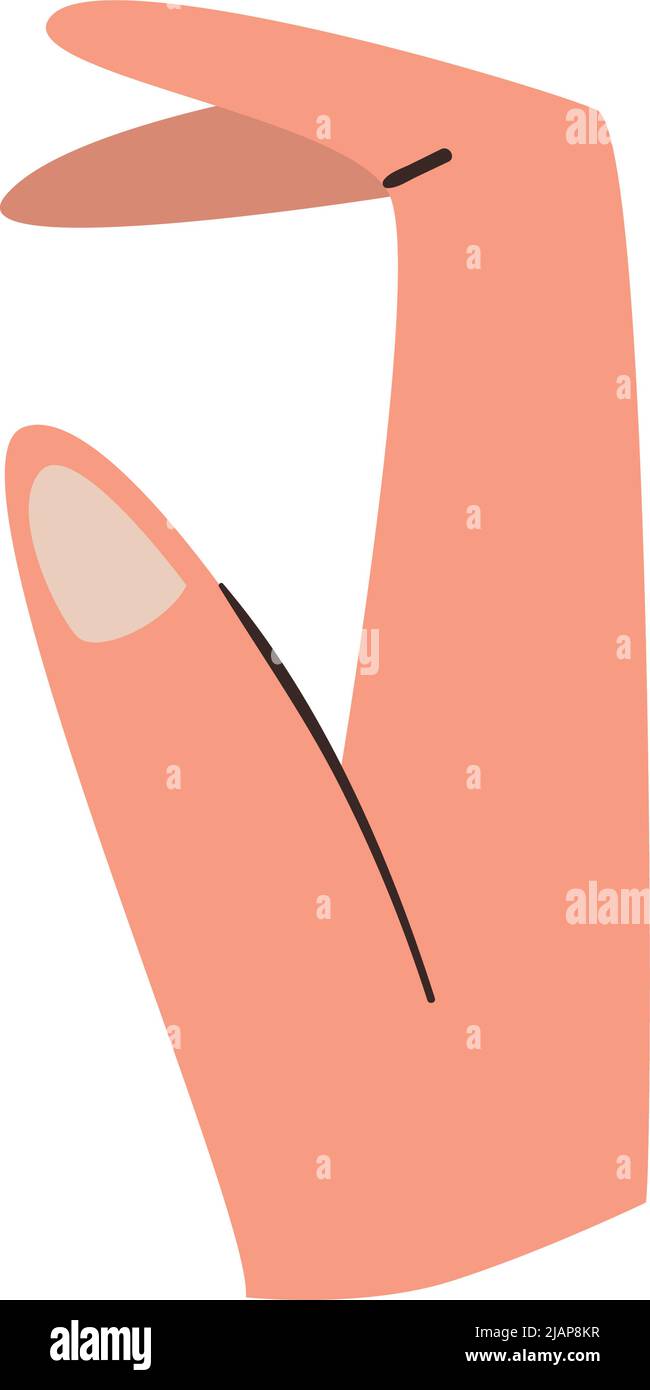 flat hand palm design Stock Vector Image & Art - Alamy