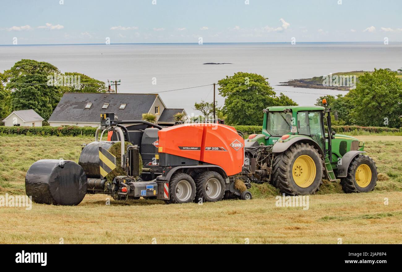 Kuhn round baler hi-res stock photography and images - Alamy