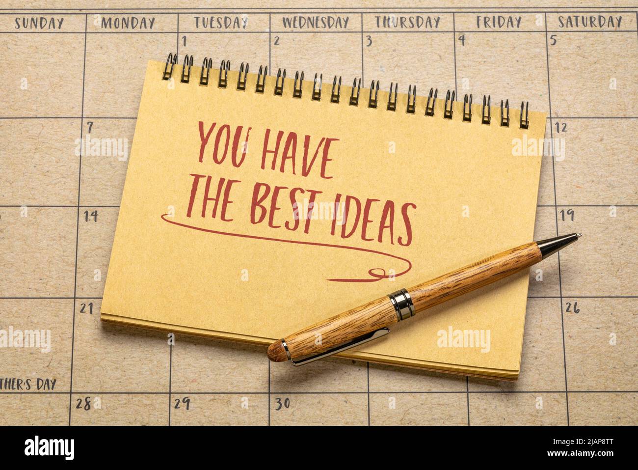 you have the best ideas - compliment or positive affirmation ...