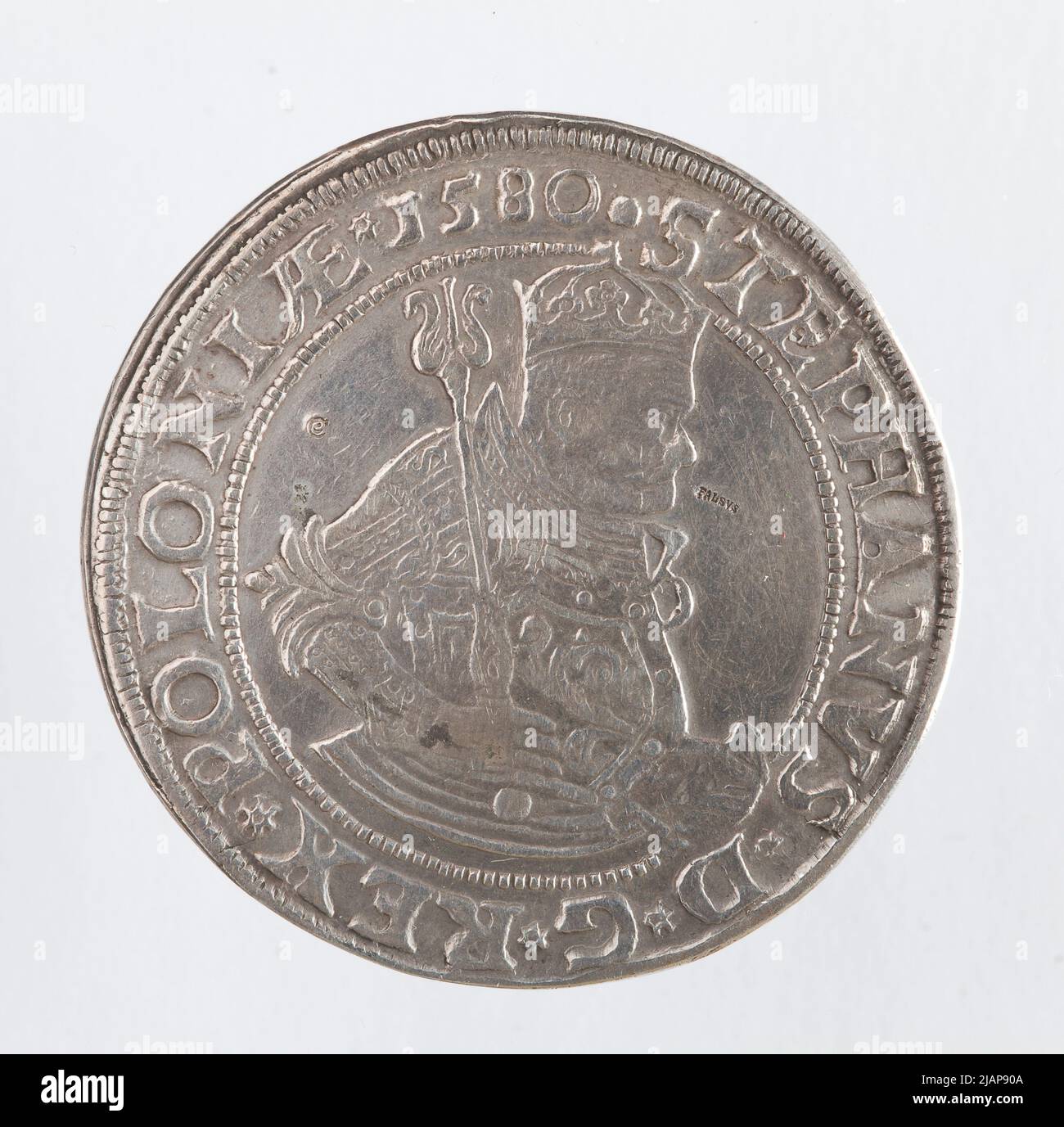 False Crown Talar Stefan Batory, 1580, Warsaw; Half. XIX W. Majnert ...