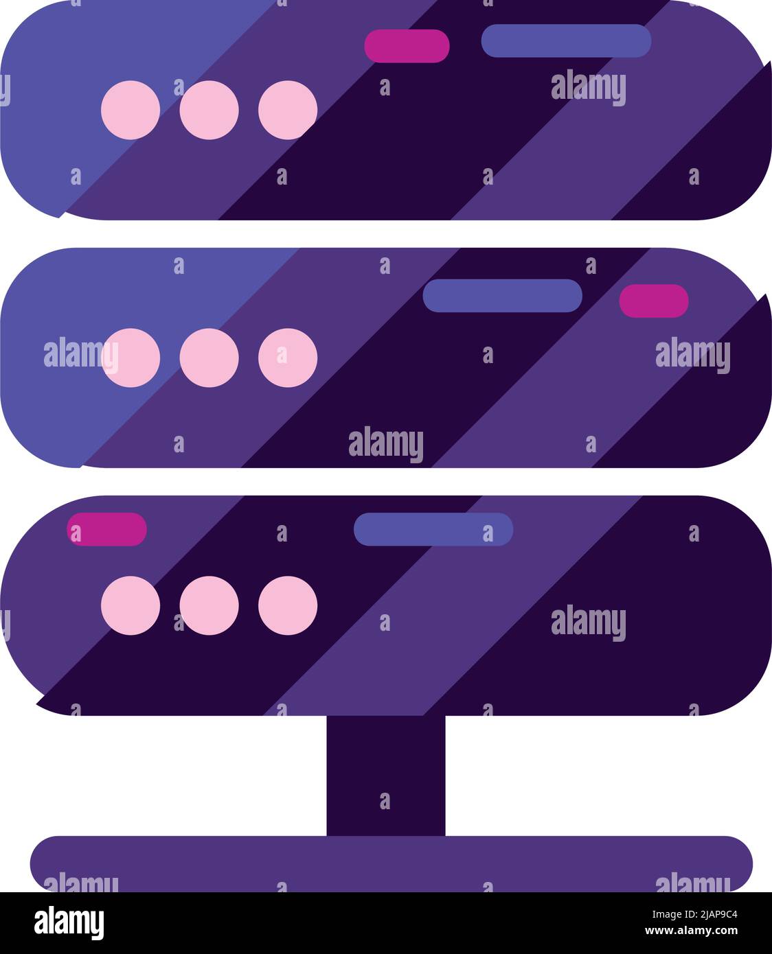 flat purple data centers Stock Vector Image & Art - Alamy