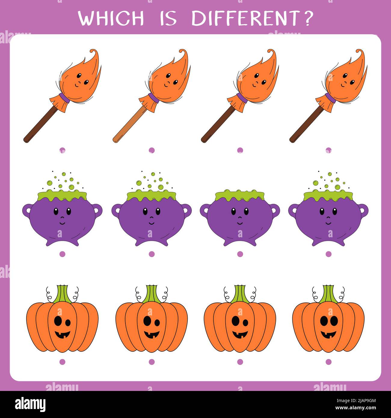 Find the odd one in the group Stock Photo - Alamy