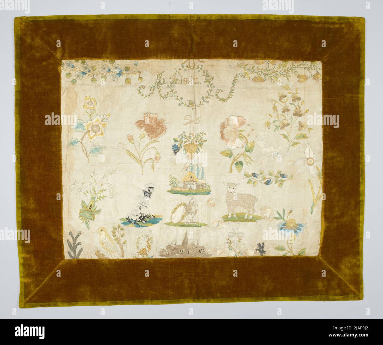 Needlework sampler hi-res stock photography and images - Alamy