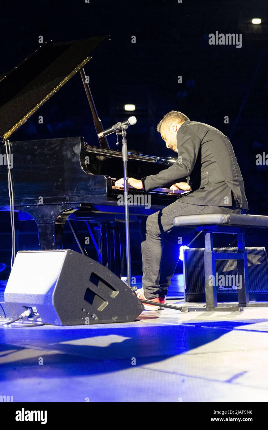 Verona, Italy 11 September 2020. The most famous Italian lyricist Mogol ...