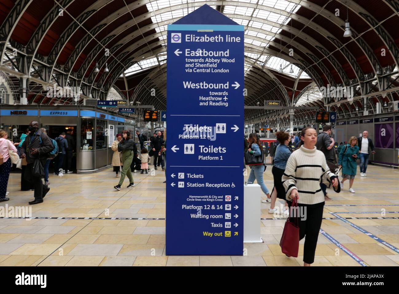 The Elizabeth line is initially operating as three separate railways ...