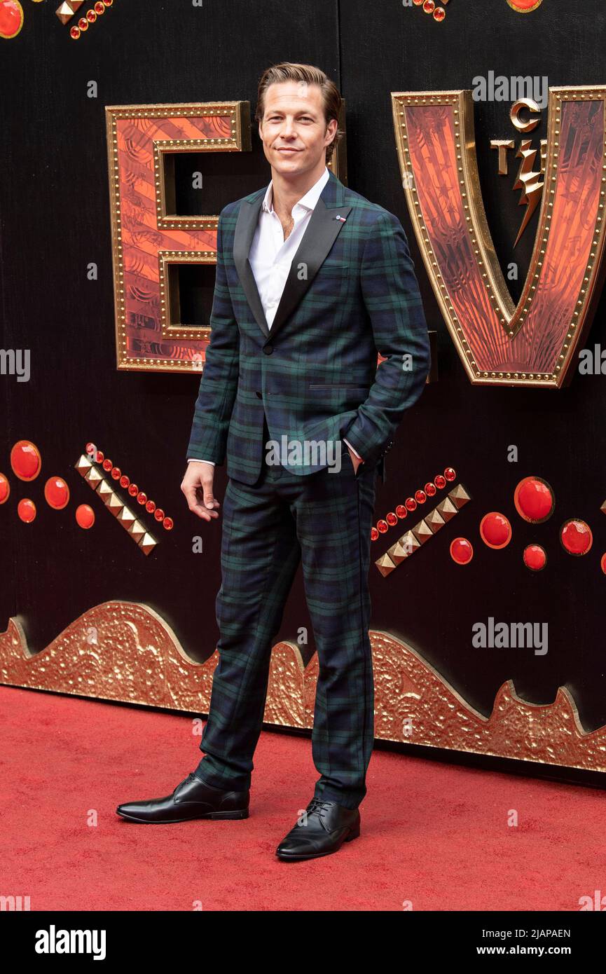 London, England. May 31, 2022, Luke Bracey attends the UK Special ...